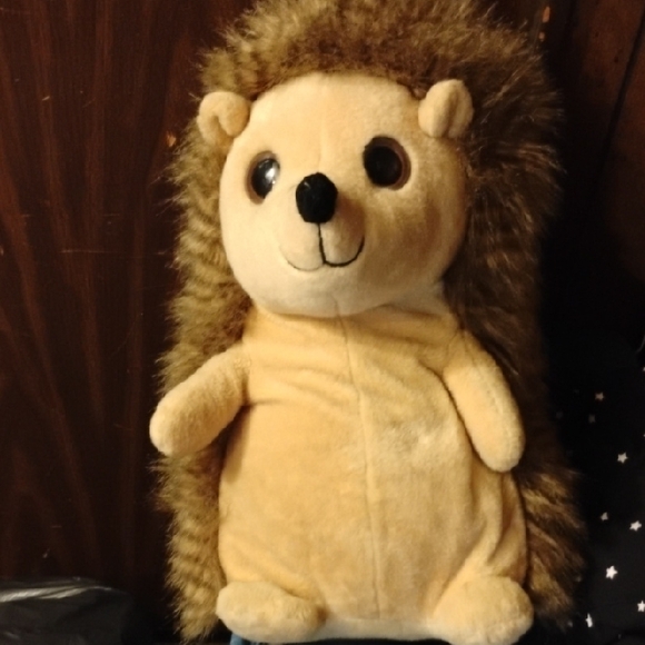 Aurora | Toys | Cuddly Hedgehog Plush Toy Cream And Brown | Poshmark